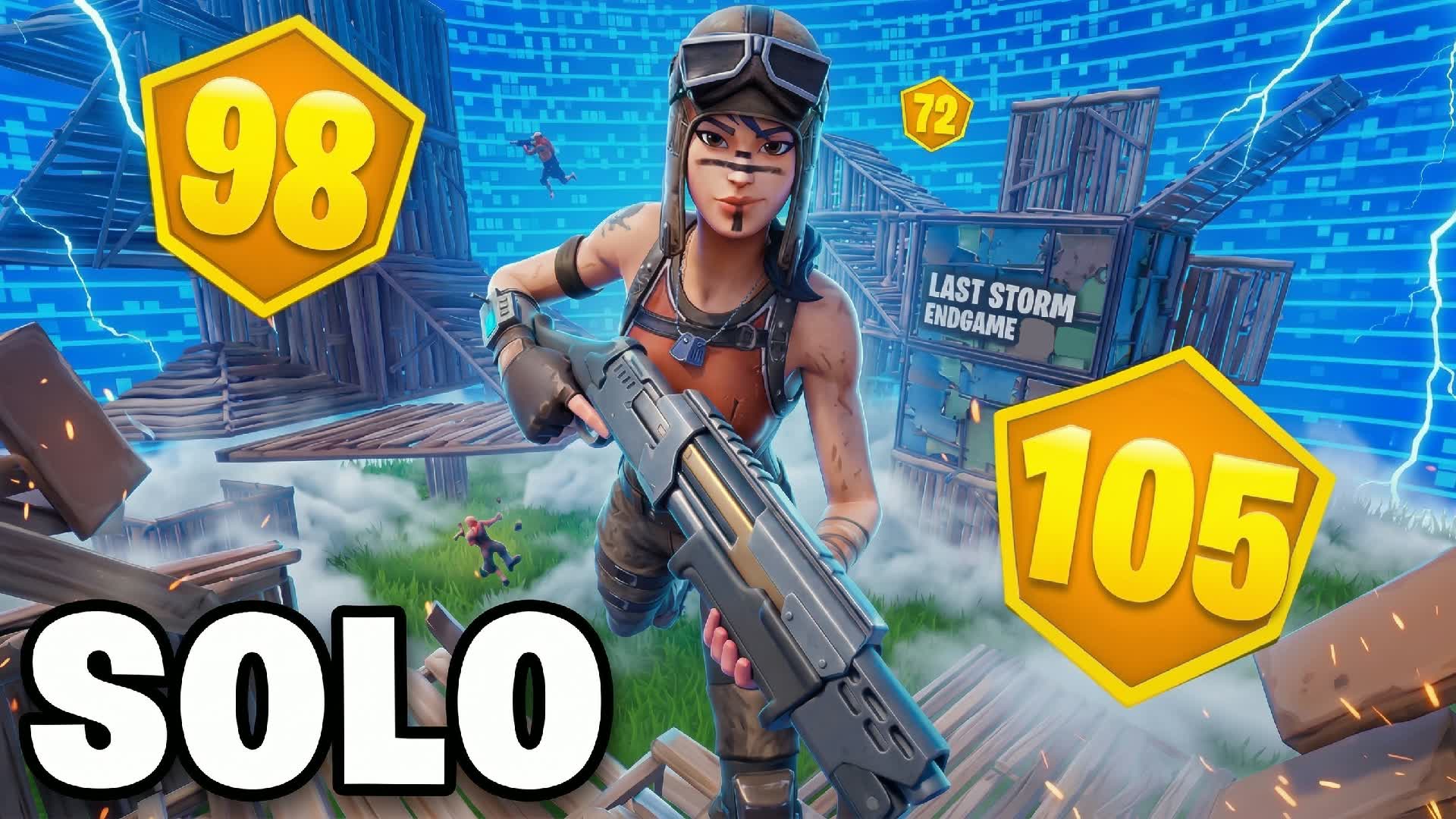 SOLO CUP ENDGAME REALISTIC LAST STORM 4253-3234-9968 by haenk - Fortnite