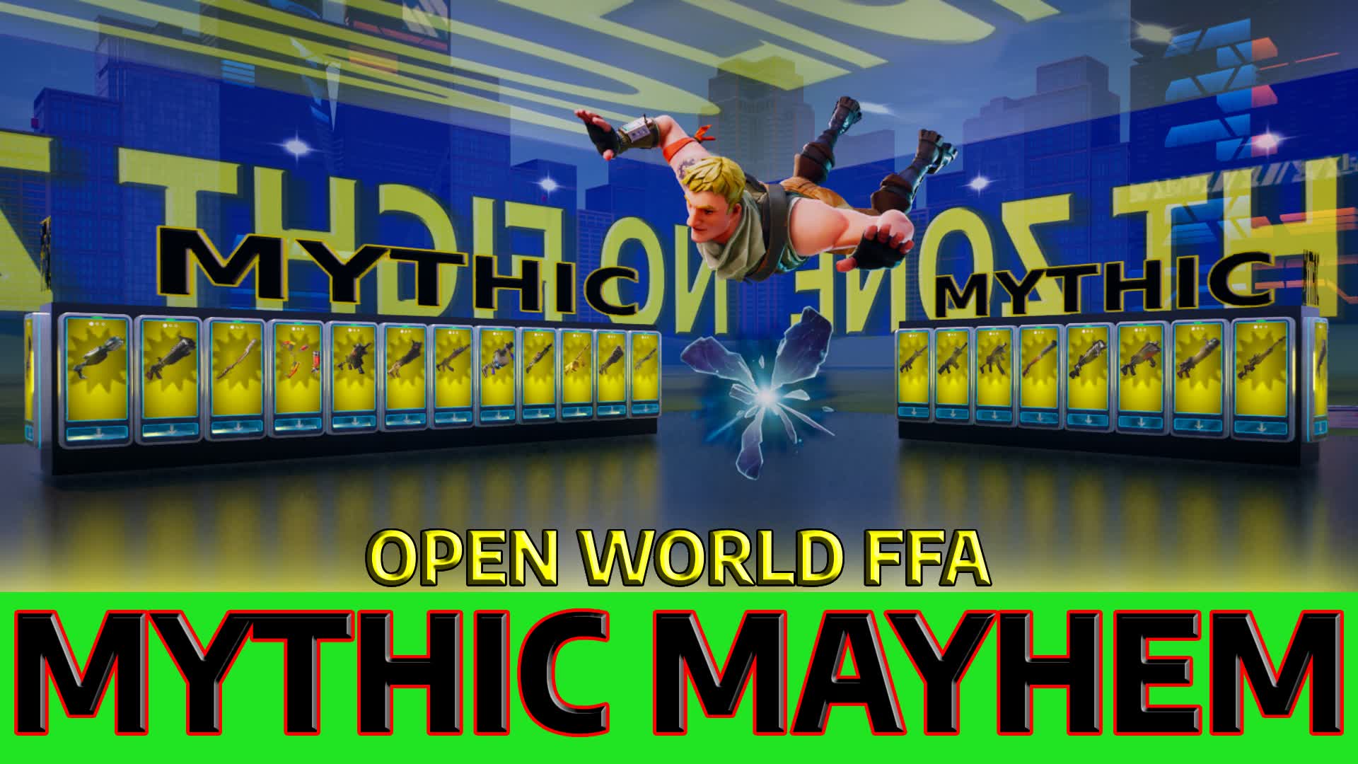 🔥Mythic Mayhem FFA🔥 1666-6269-0903 by bennyhab - Fortnite Creative Map ...