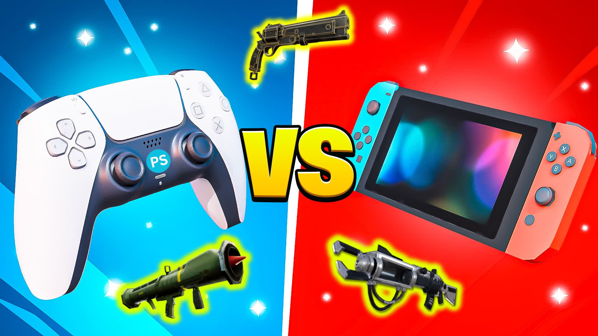 SWITCH VS CONTROLLER BLUE VS RED 🔵🔴 4154-6884-6018 by bluegg - Fortnite ...