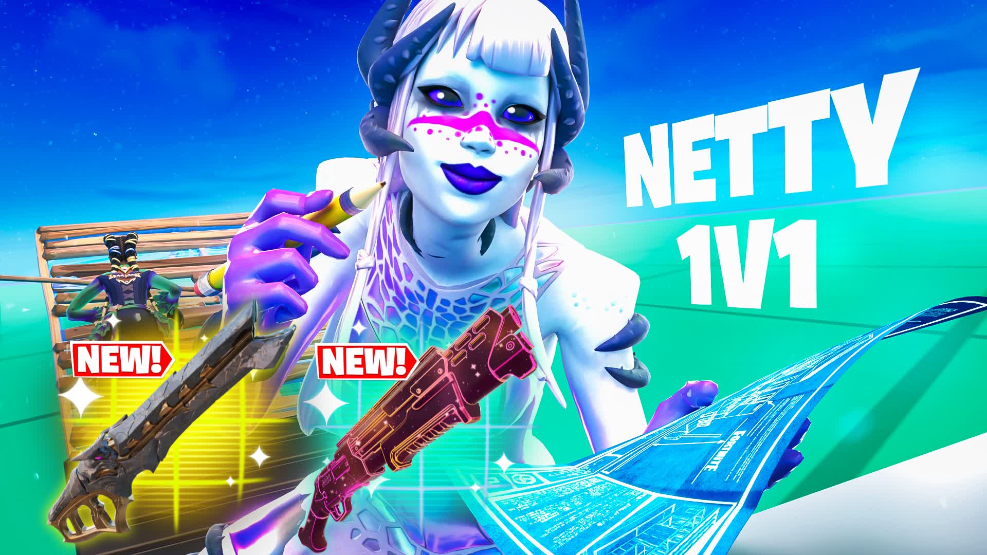 NETTY 1V1 BUILD FIGHT (200 PUMPS) 5058-4405-5826 by nettylk - Fortnite Creative Map Code ...
