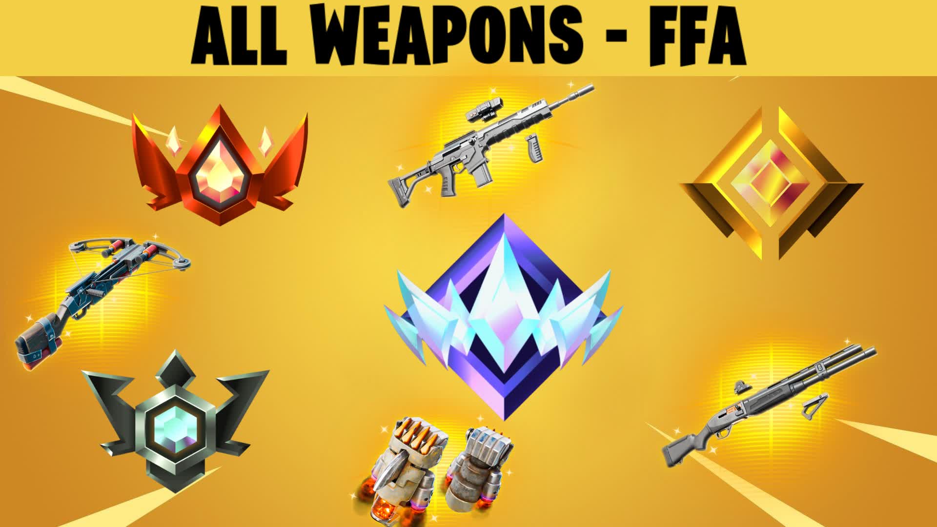 ALL WEAPONS – FFA 8323-7842-5524 by ltnk - Fortnite Creative Map Code ...