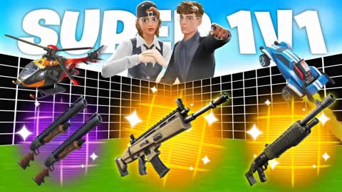 SUPER 1V1 WITH EVERY GUNS 6784-9951-3575 by 7ams - Fortnite Creative ...