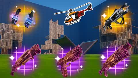 CRAZY 1V1 PIT - ALL GUNS & RIDES 2121-1284-1082 par bg_studio - Fortnite