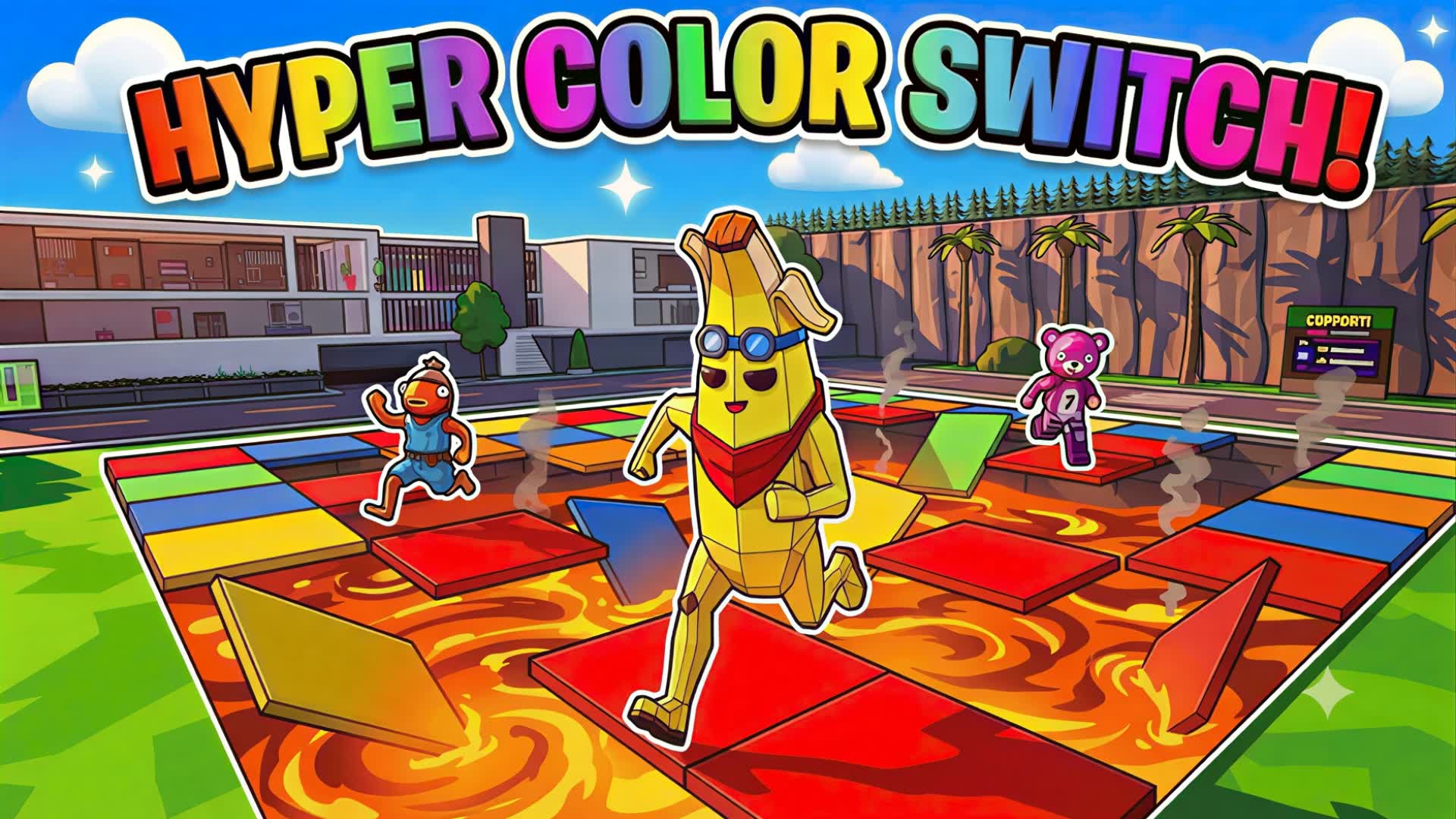 Hyper Color Switch 2305-9650-7394 by luminastudios - Fortnite Creative ...