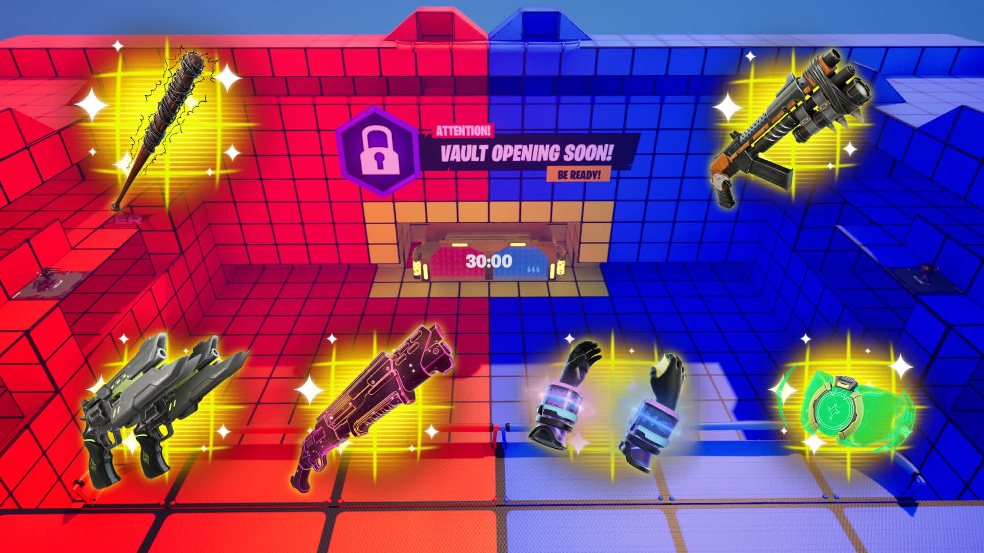 CRAZY RED VS BLUE 🔴🔵 2466-0980-8995 by warzaza - Fortnite Creative Map ...