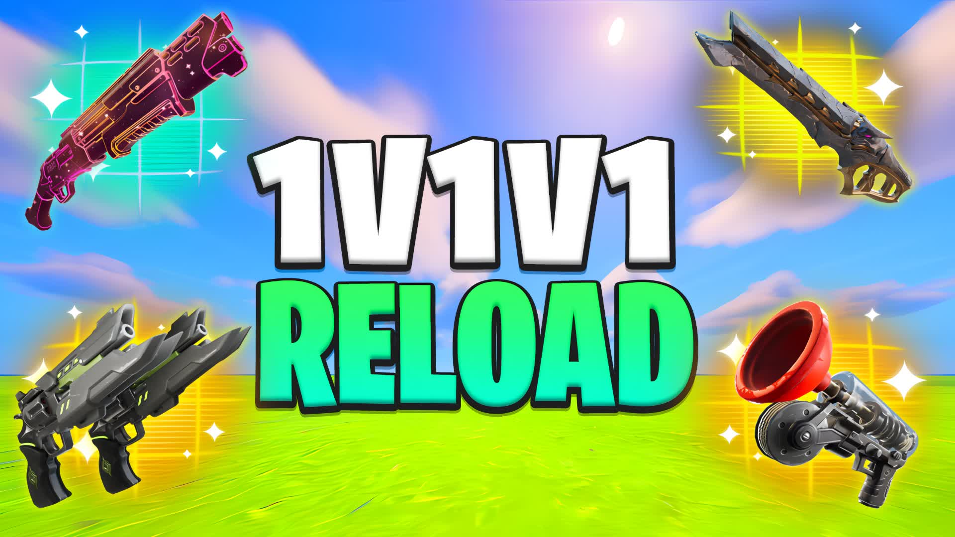 1V1V1 RELOAD 1V1🏆 9245-9437-8955 by uzhuu - Fortnite Creative Map Code - Fortnite.GG
