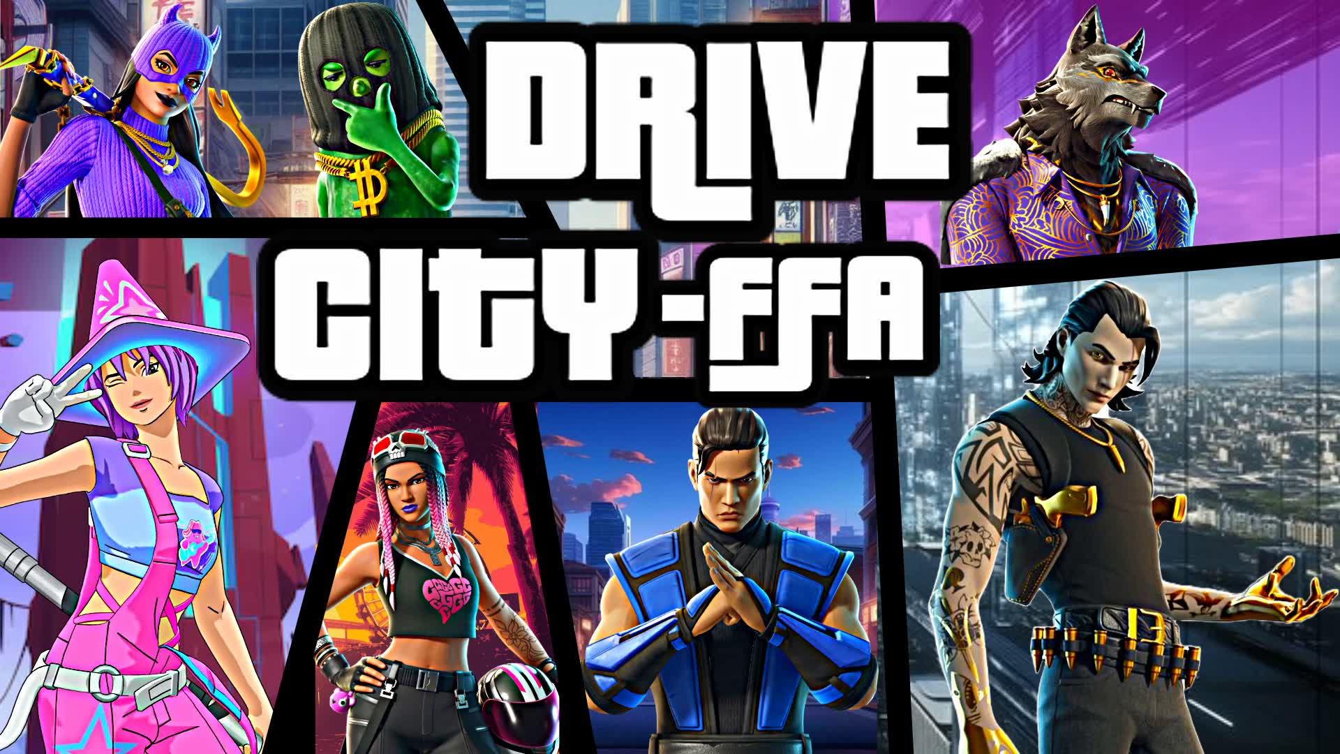 GRAND💲DRIVE CITY 🚁 6276-7760-4176 by feroo - Fortnite Creative Map Code ...