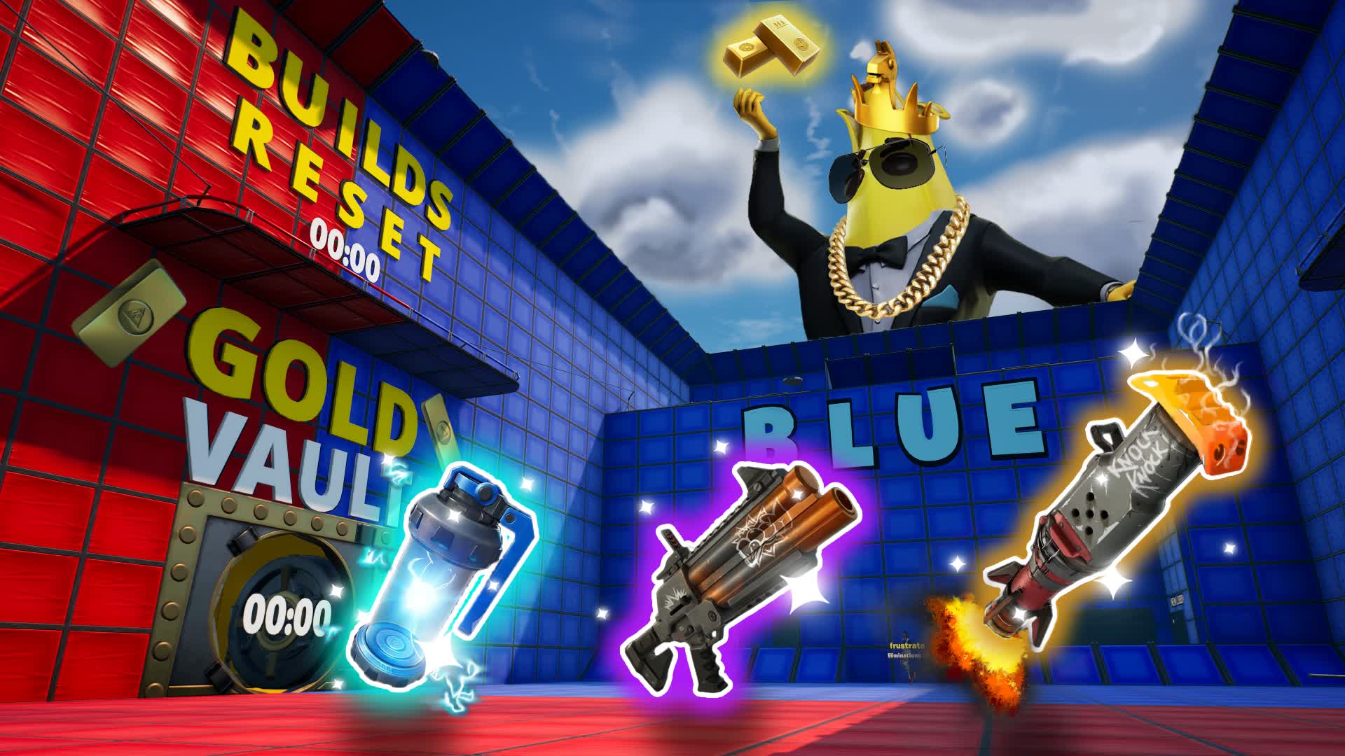 🏆RICH🔴RED VS BLUE🔵 1258-8972-2295 by frustrate - Fortnite Creative Map ...