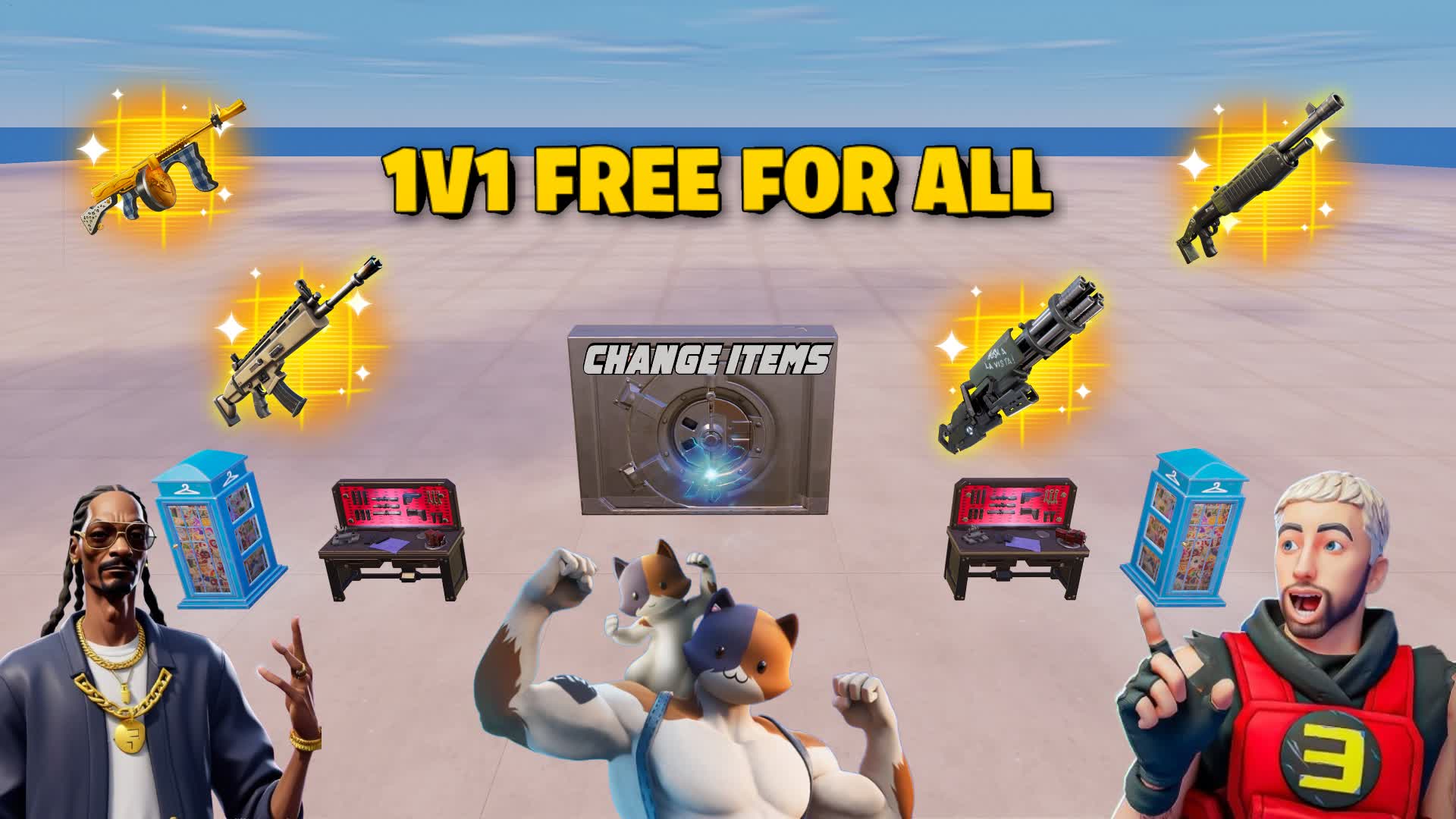 💎FFA - FREEBUILD AND FIGHT💎 4594-7997-2837 by oskxr - Fortnite