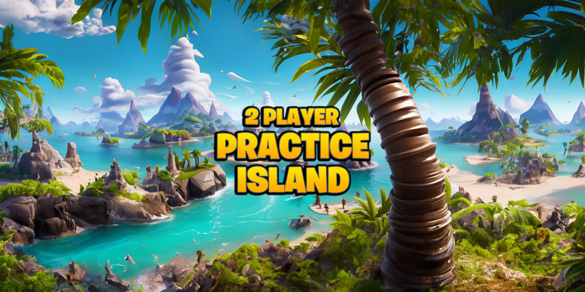🏝️2 PLAYER PRACTICE ISLAND (SLOW MO!) 2337-1002-1195 by akfgx ...