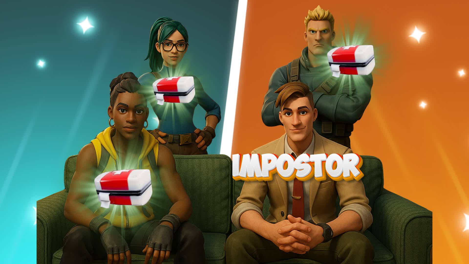IMPOSTOR / SPLASH 5382-8256-2121 by stromverbrauch - Fortnite