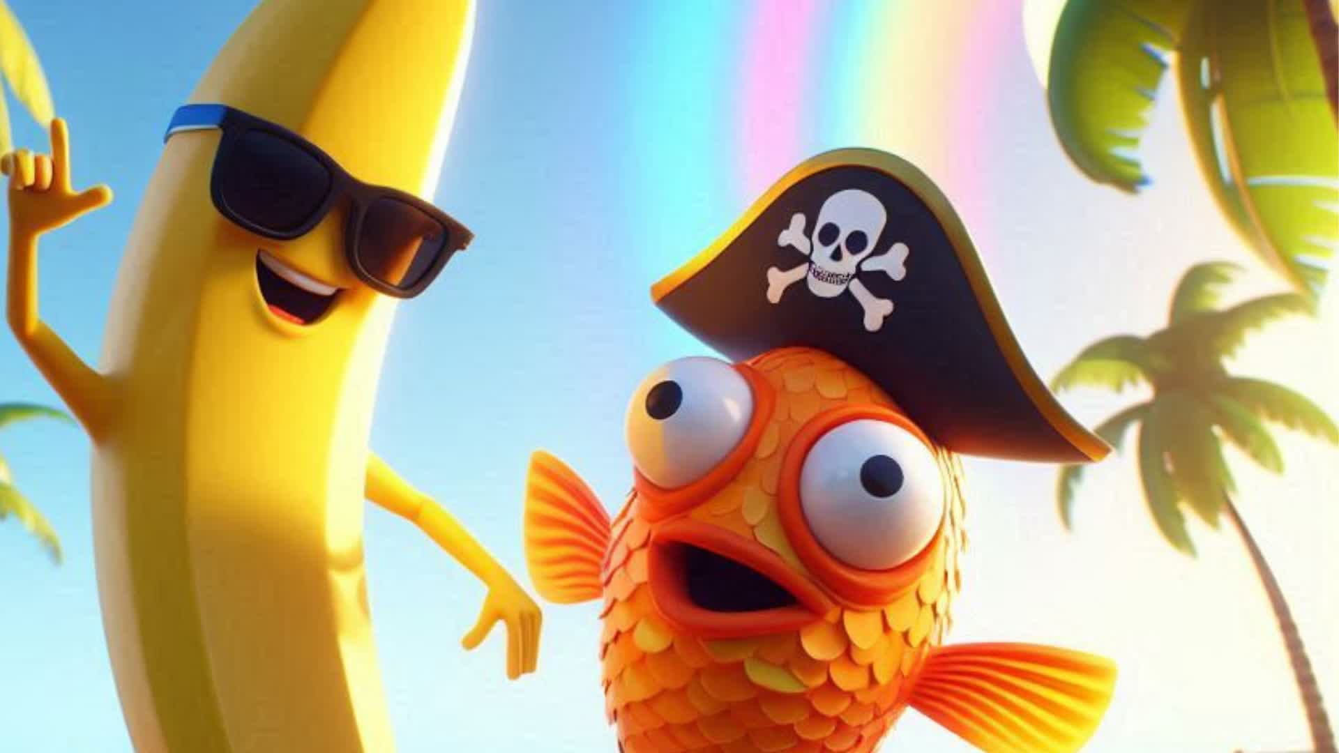 Peely vs Fishstick Map - 2742-7579-0714 | Fortnite Zone