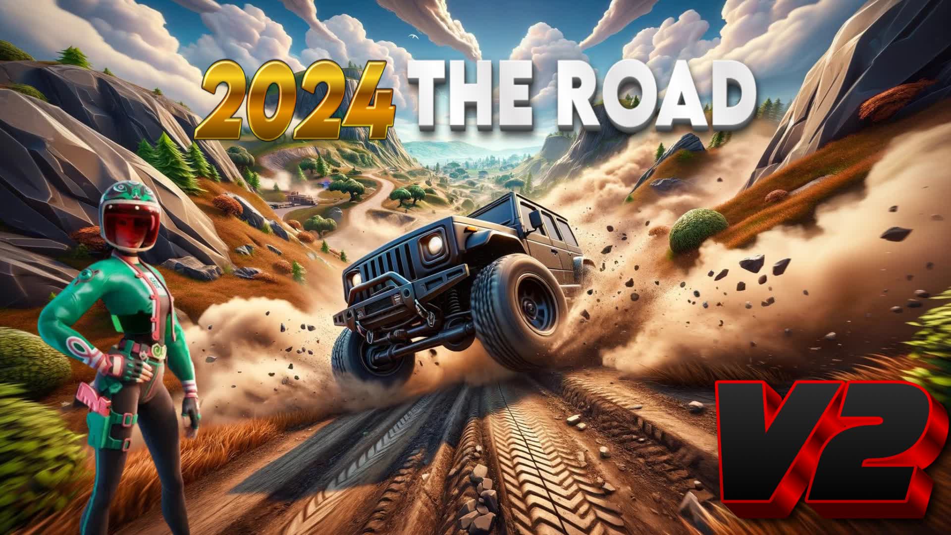 ️ The Road V2🚗 2687-7711-6529 by papou_53500 - Fortnite Creative Map ...