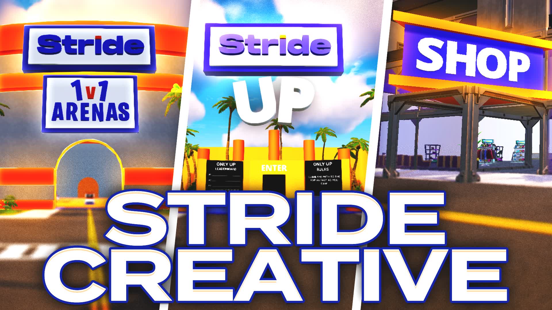 Stride Creative 7721-1880-0823 by eos-games - Fortnite Creative Map ...