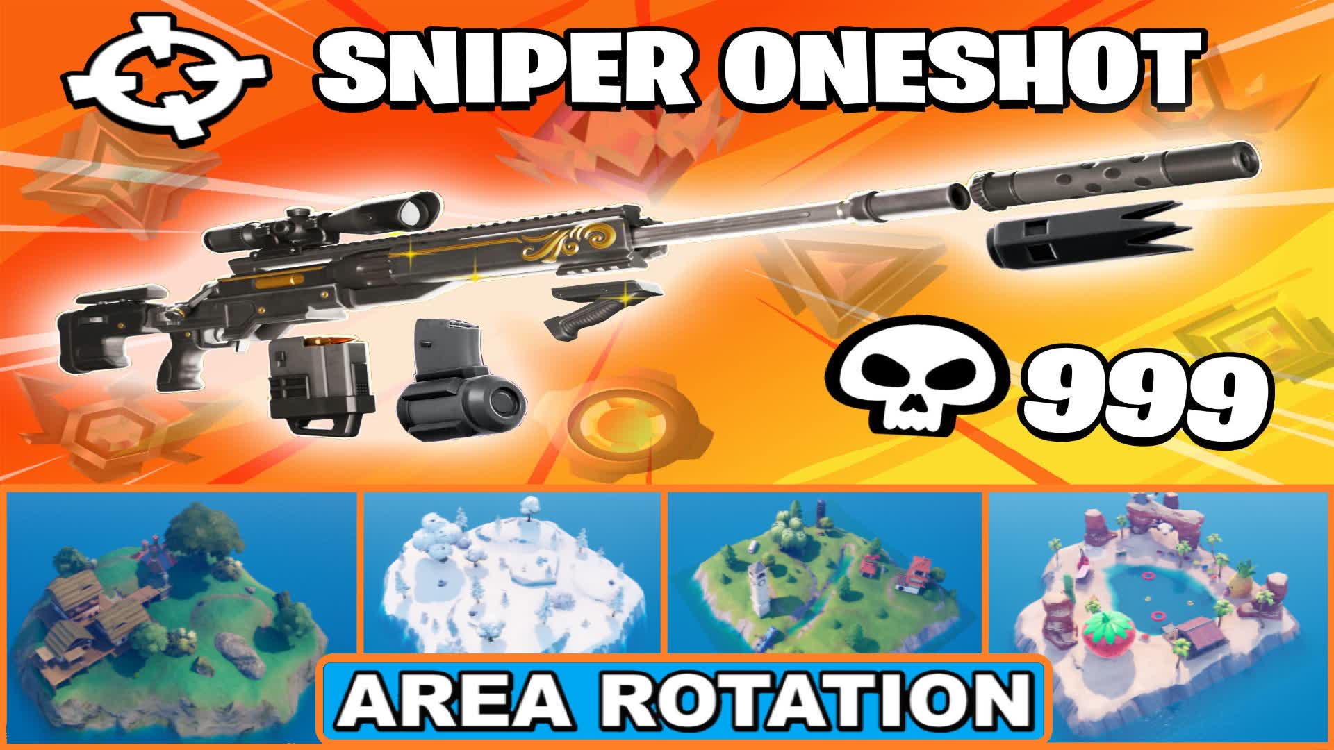 🎯SNIPER ONE SHOT⭐RANKED 3415-3332-5947 by luma22 - Fortnite Creative Map Code - Fortnite.GG