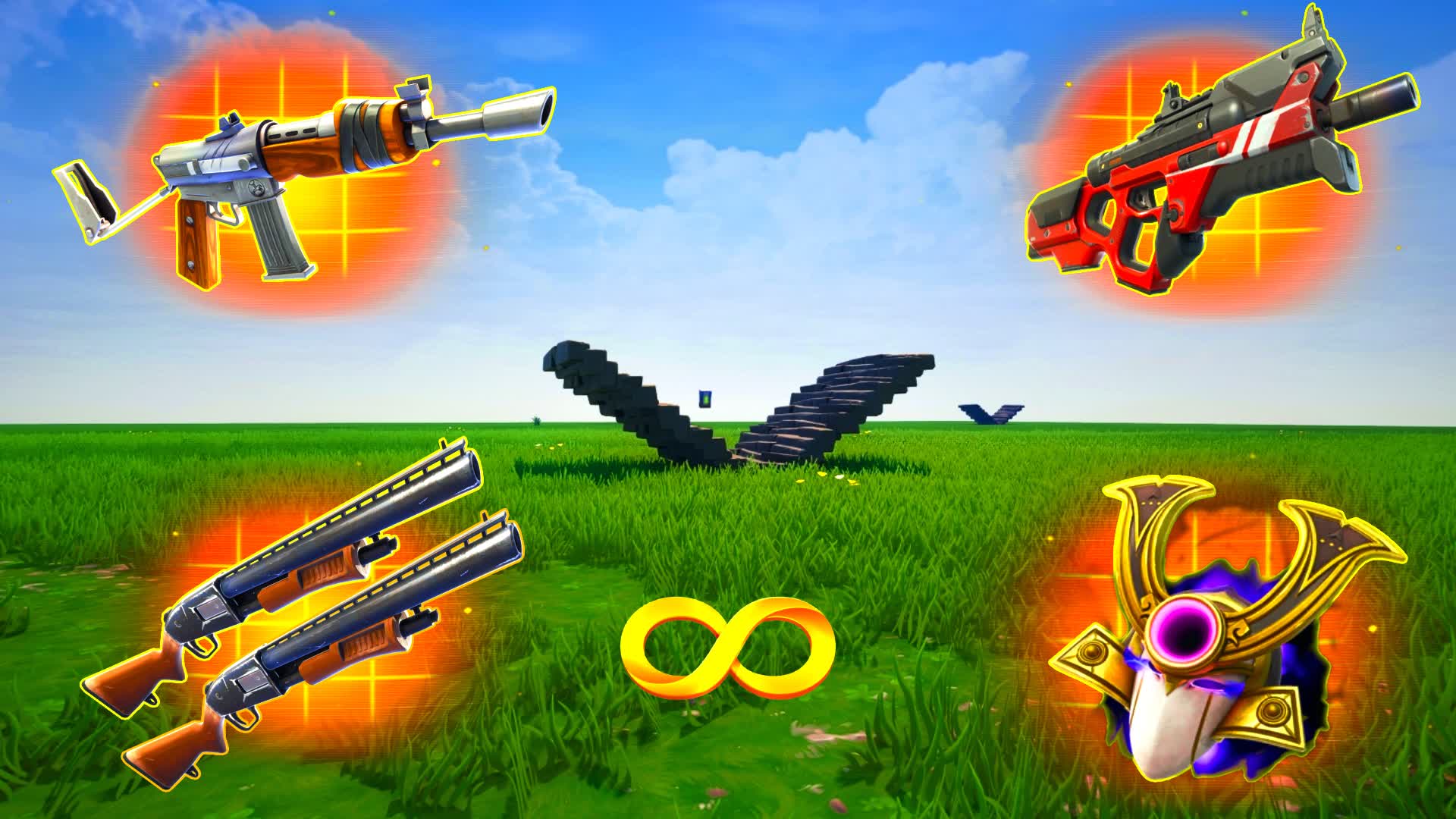 INFINITE 1V1 WITH ANY GUN🌟 4198-8258-2463, de isolo — Fortnite