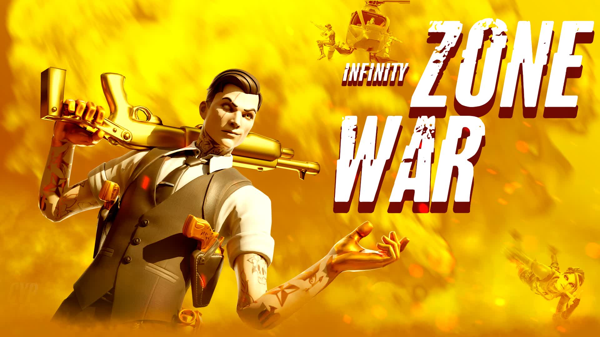 INFINITY ZONE WAR💥 6522-7426-8657 by cyp5er - Fortnite Creative Map ...