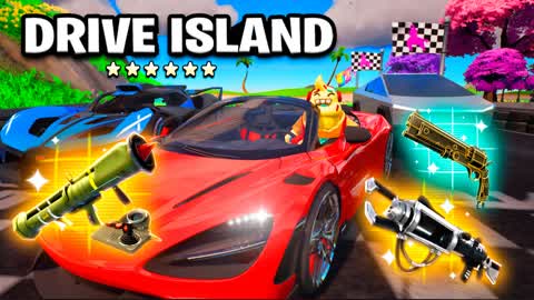 🌄DRIVE ISLAND🌄 1621-6289-8006 by joystix - Fortnite Creative Map Code ...