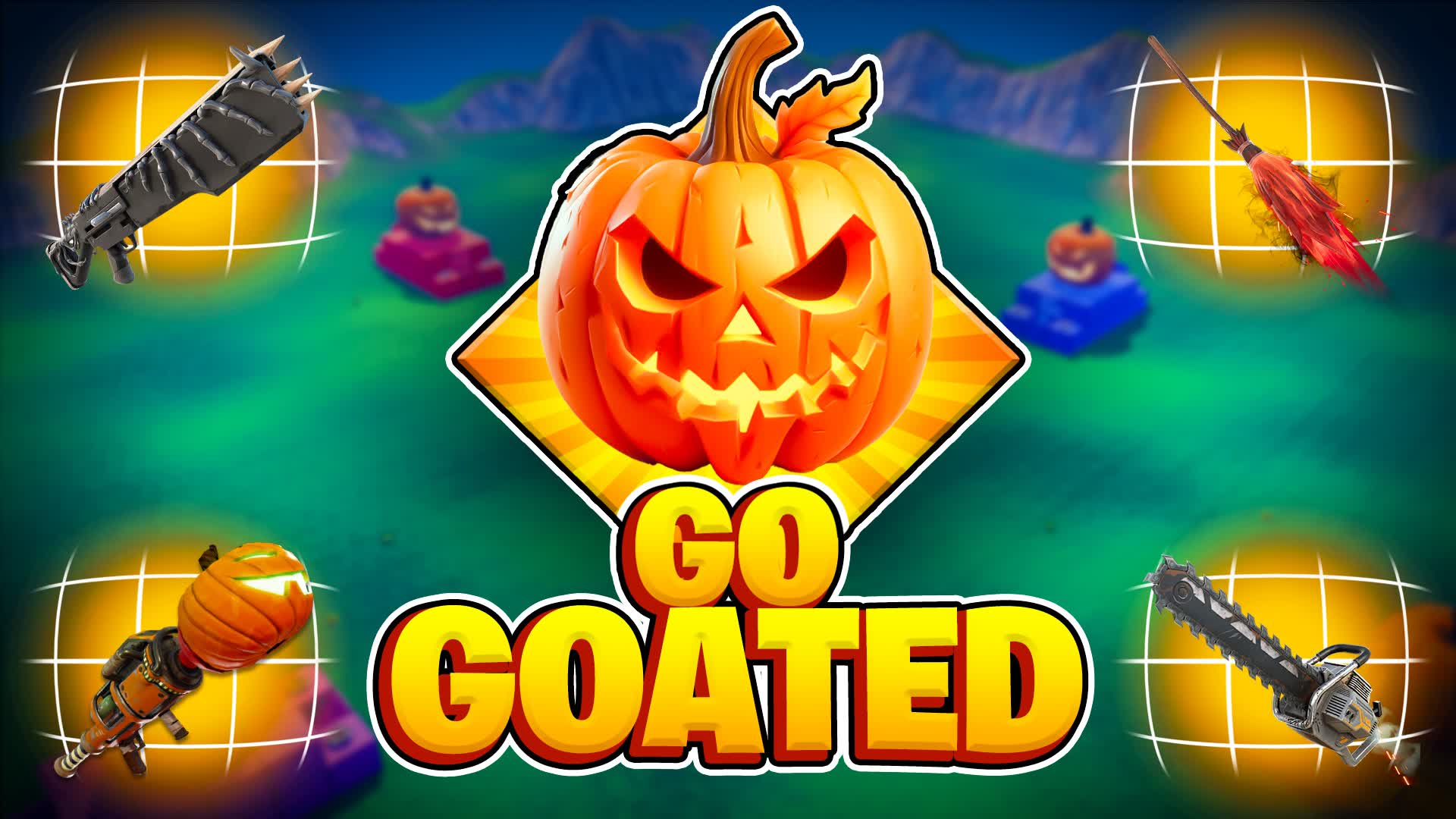 GO GOATED 🐐 HALLOWEEN 🎃 2016-0772-3652 by luma22 - Fortnite Creative ...