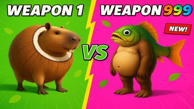 ⭐ULTIMATE BRAINROTS GUN GAME 🎯 8468-9515-0702 par shadowninja0 - Fortnite