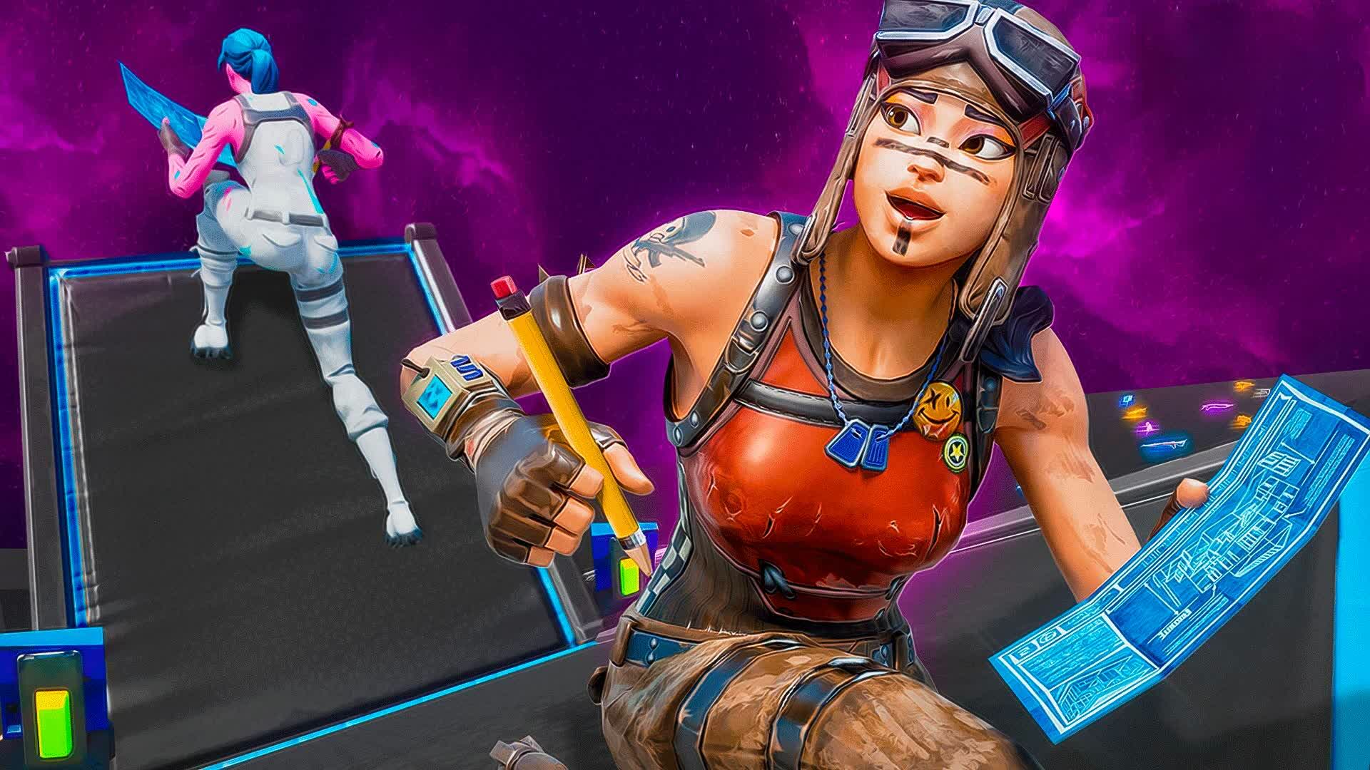 XMR 1V1 MAP عاركني بالبناء 戦い👽 1432-0023-3777 by zarmacy - Fortnite