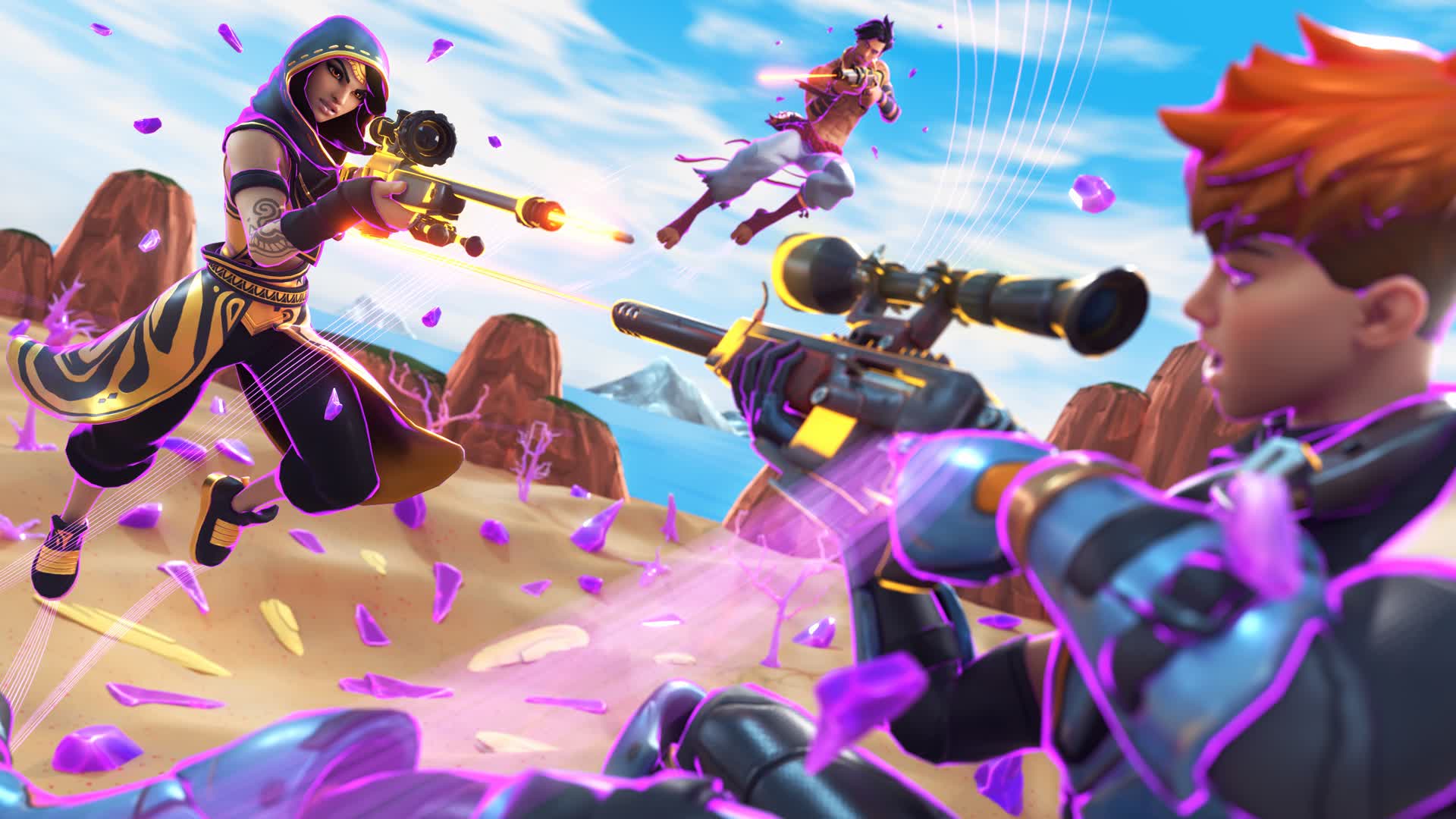 LOW GRAVITY GUN GAME 1827-5669-4899 by gruswald - Fortnite Creative Map ...