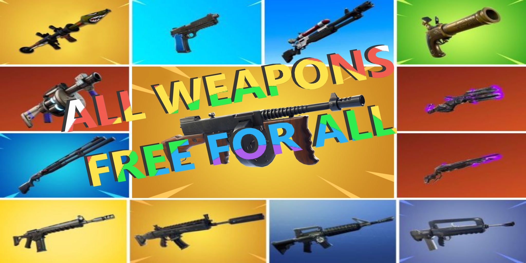 🗡🗡ALL WEAPON FREE FOR ALL🗡🗡 5078-0344-8976 by rc8 - Fortnite Creative ...