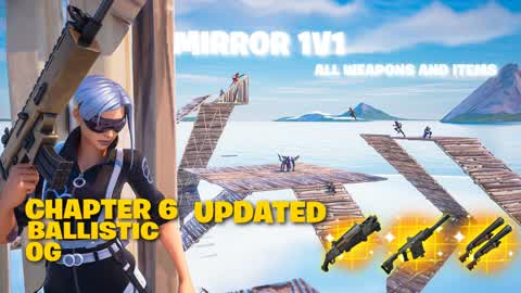 Mirror 1v1 all weapons and items 8398-0288-8076 by tssmaster - Fortnite