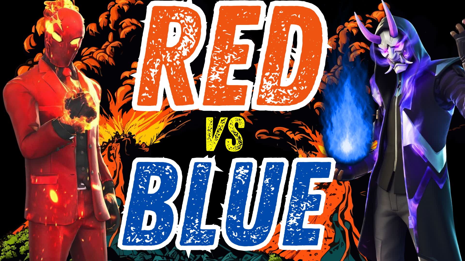 CAMP FIRE ''RED VS BLUE'' TDM 6600-2580-9088 by bisppo - Fortnite ...