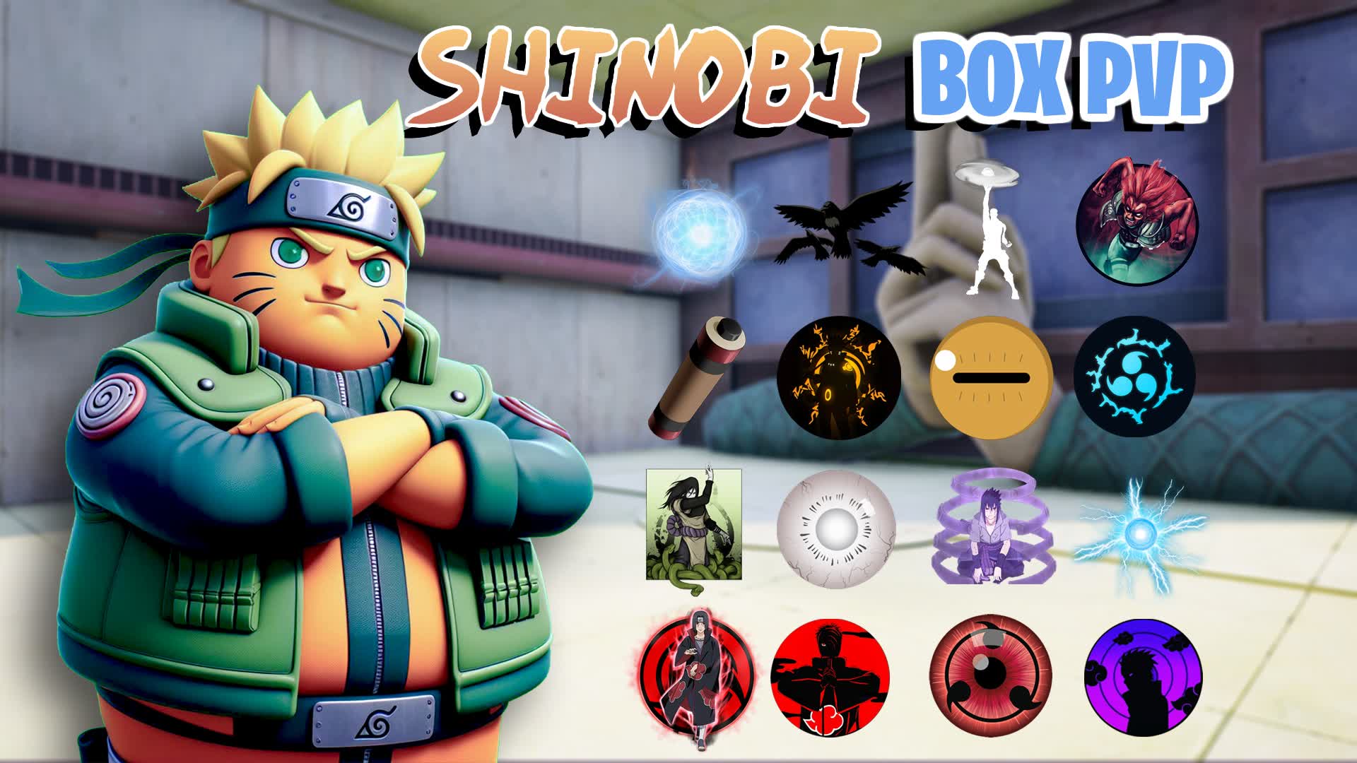 SHINOBI 🦊 BOX PVP 📦 1019-4365-7691 by ashon - Fortnite Creative Map ...