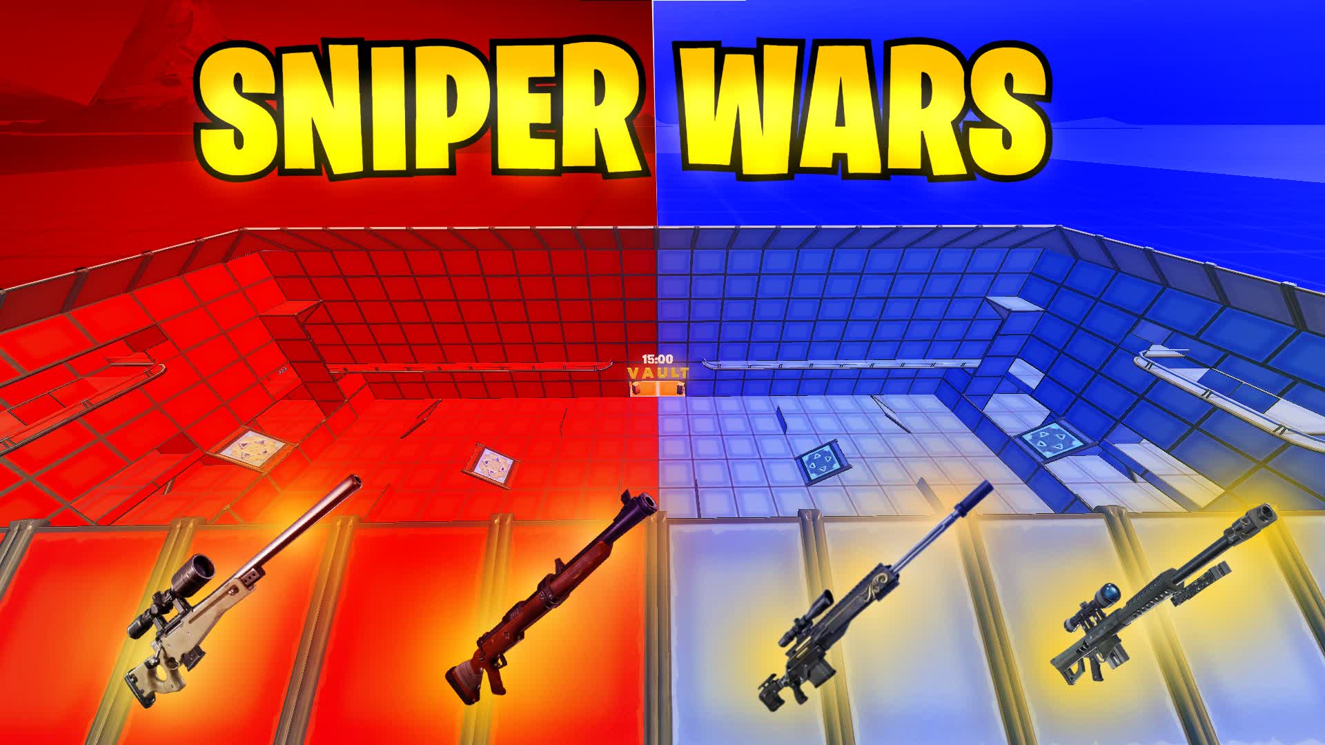 CRAZYY RED VS BLUE 🔴🔵(SNIPERS ONLY) 8502-3674-3637 stworzone ...