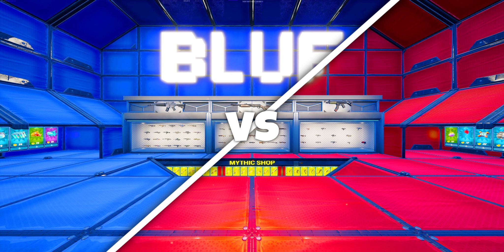 MINIGAMES RED VS BLUE 🥵🥶 7609-0477-4872 by loggin - Fortnite Creative ...