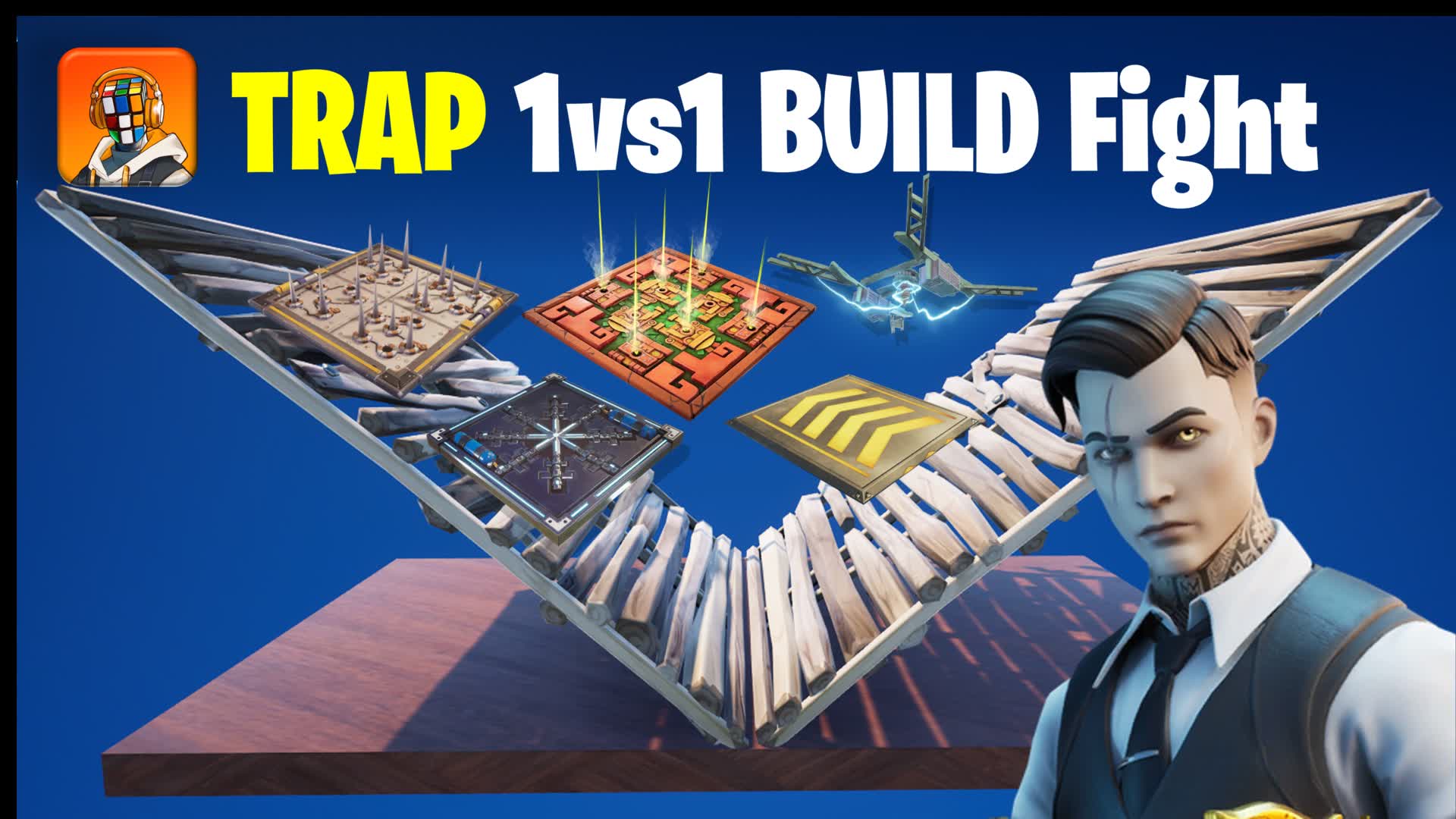 TRAP 1v1 Build Fight [RUBE] 7666-4984-3040 by dj_rube - Fortnite Creative Map Code - Fortnite.GG