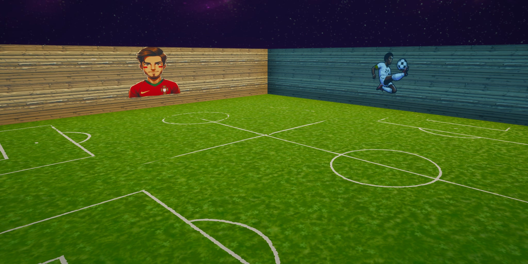 Footballers FFA BOXFIGHTS 1399-1650-9281 by gremz - Fortnite Creative Map Code - Fortnite.GG