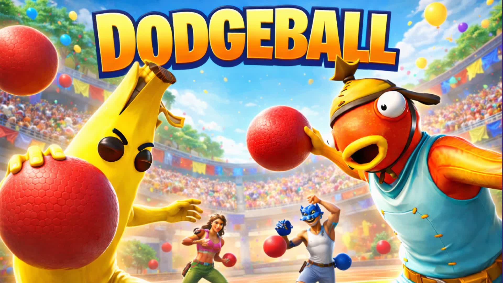 Dodgeball 2070-2800-0174 by 013146290d - Fortnite Creative Map Code ...