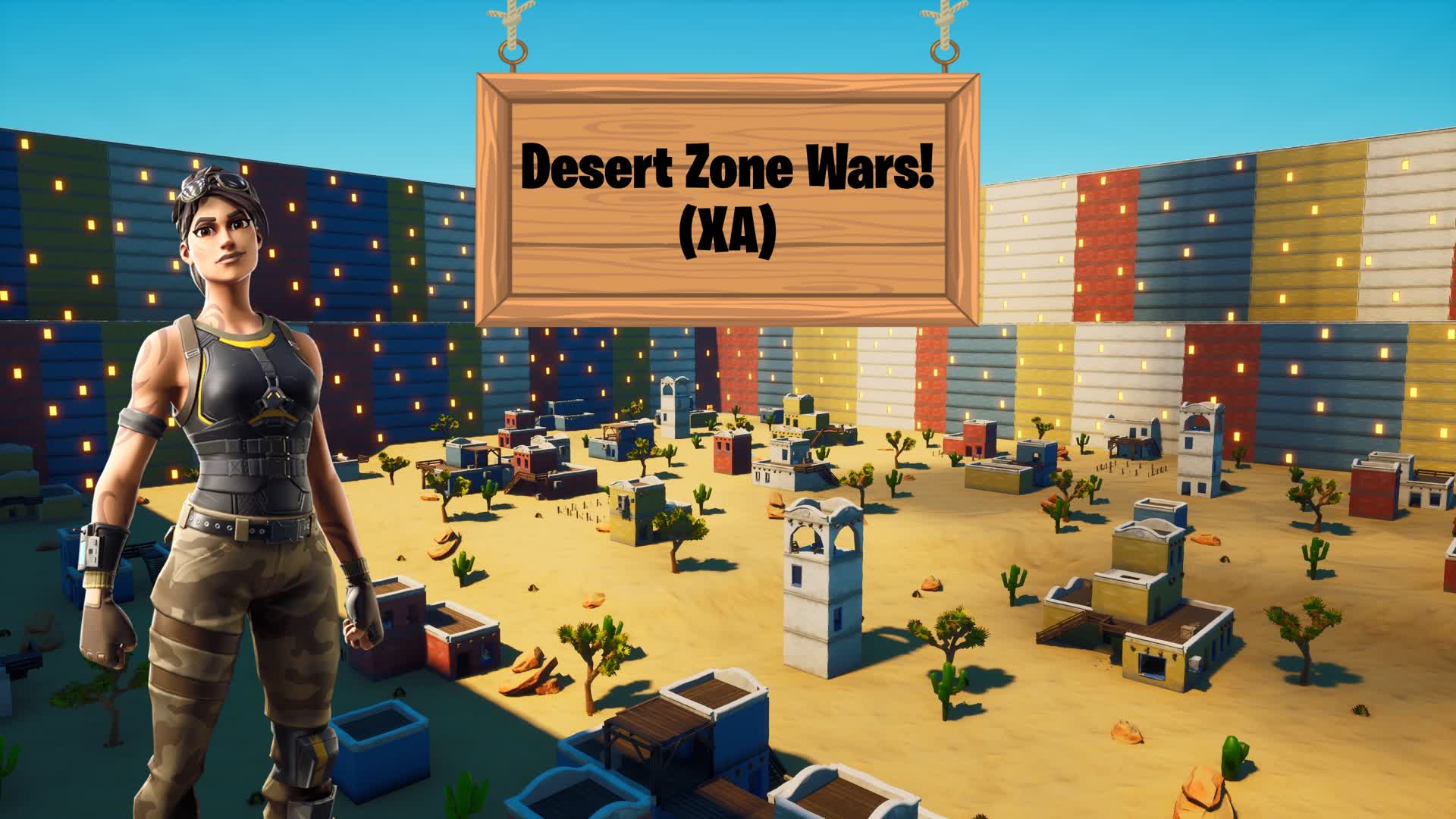 Desert Zone Wars (XA) 3328-9249-9380 by spectralgamer345 - Fortnite ...