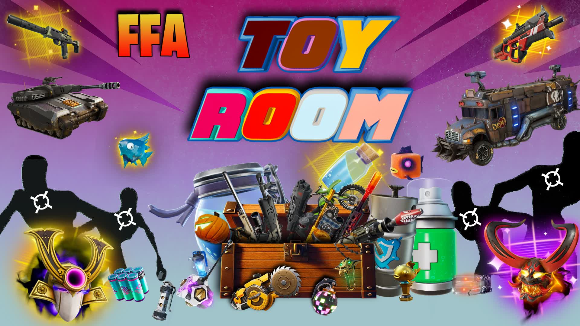 TOY ROOM 🧸 4058-6527-7294 by im_grey - Fortnite Creative Map Code ...