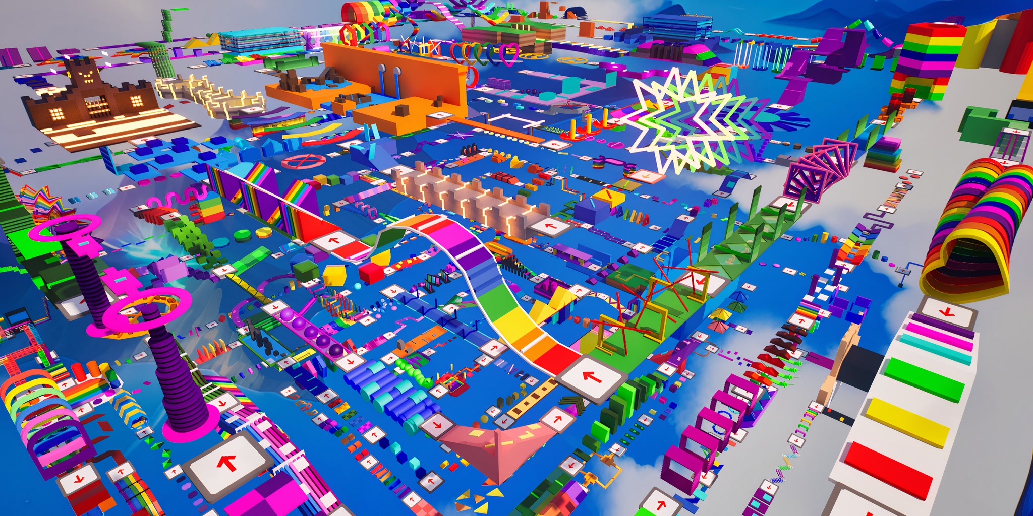 500 Level Obby Parkour *BIG UPDATE* 🌟 4574-5988-7160 by benilily - Fortnite Creative Map Code ...