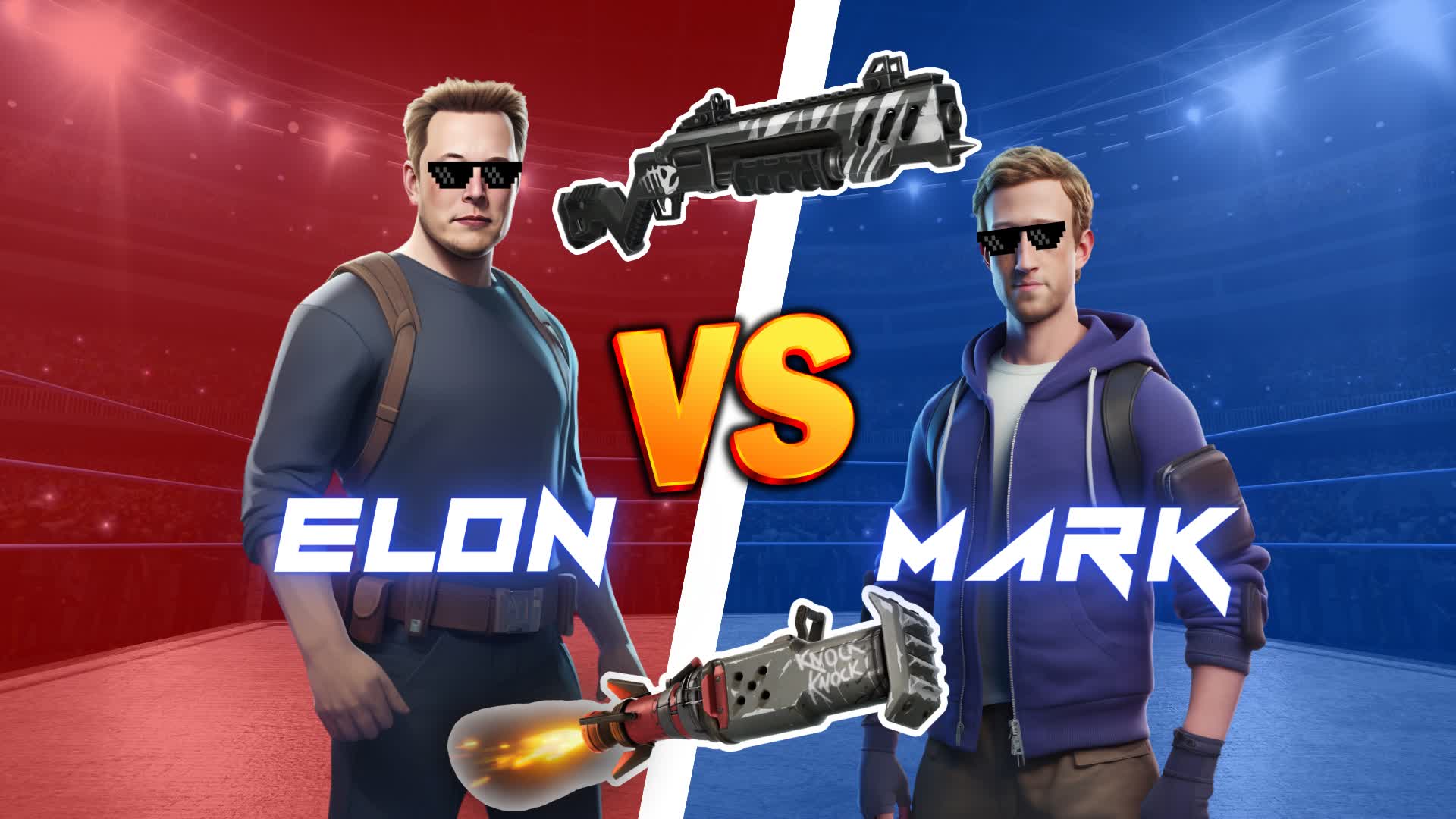 ⭐️ ELON VS MARK FFA BUILDFIGHT 9116-3231-7529 by maplexmaker - Fortnite Creative Map Code ...