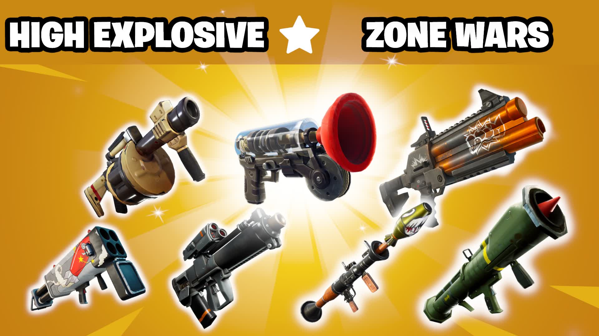 High Explosive Zone Wars 💥 4470-7533-2381 by luda3559 - Fortnite Creative Map Code - Fortnite.GG