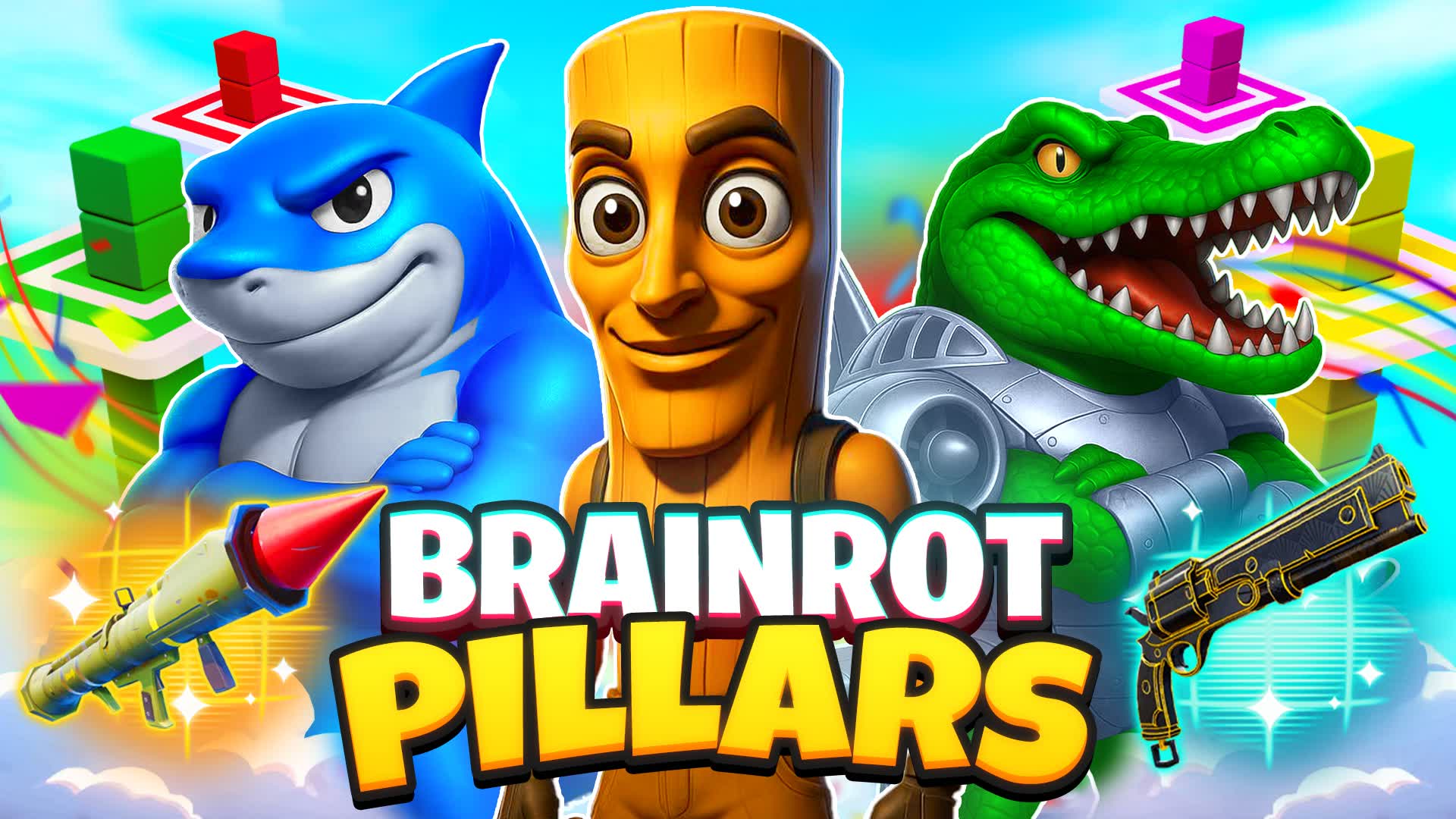 BRAINROT PILLARS 4597-9451-4999 by mbv - Fortnite