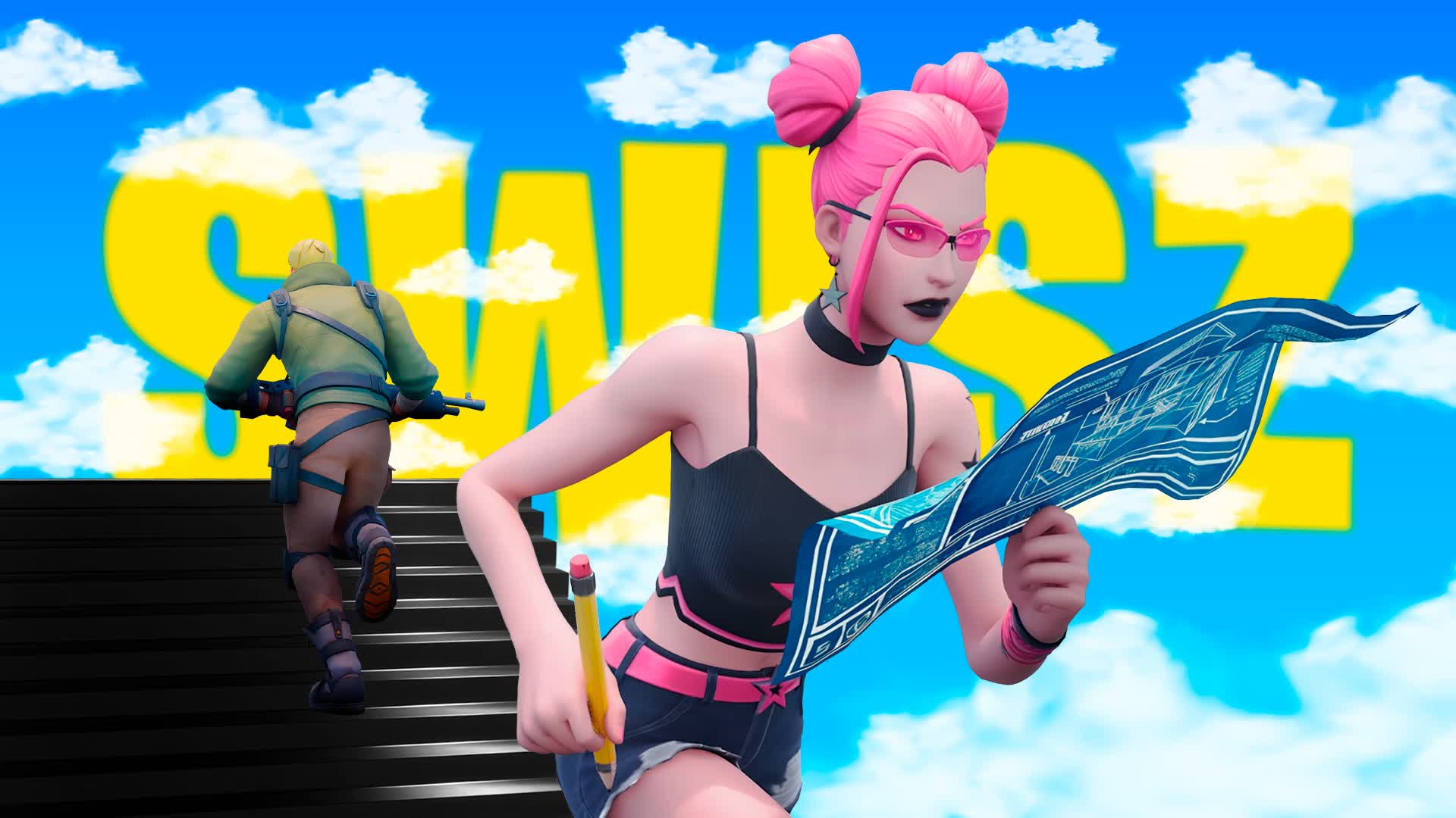 1vs1 build fight map 4272-9881-2826 by swisz - Fortnite Creative Map Code - Fortnite.GG