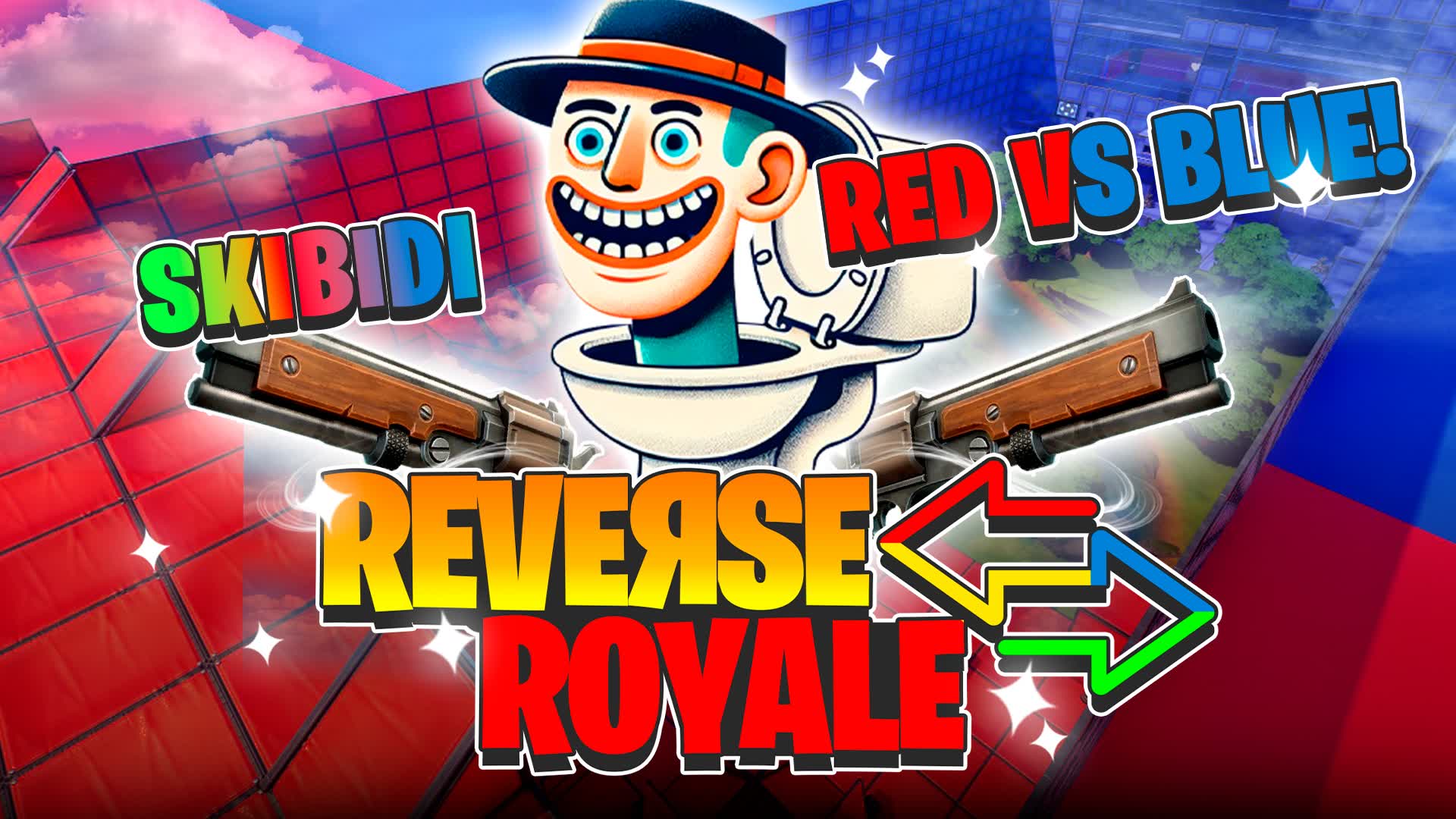 Red Vs Blue Reverse Royale 🔴🔵 3991-0828-9427 by oddik - Fortnite ...