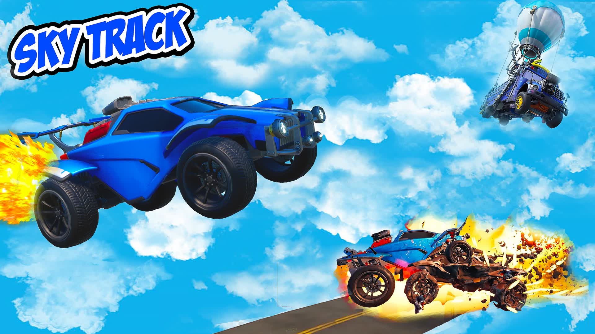 Sky Race -Ramp Target 🎯 Destroy cars🚘 7363-1930-7961 by itxjagu ...