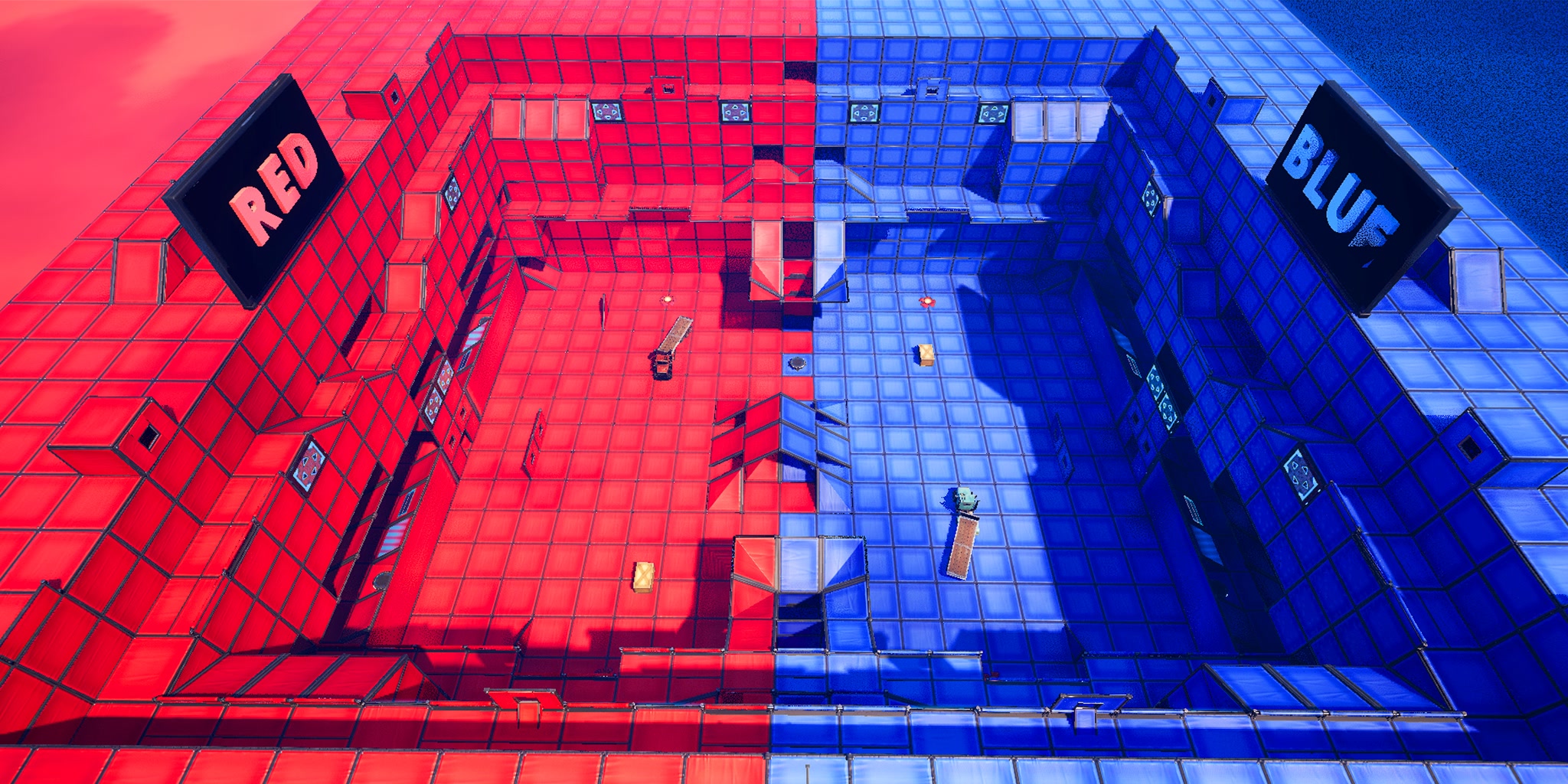 ONE SHOT RED VS BLUE🔴🔵 - 1426-9026-4177 | Fortnite Zone