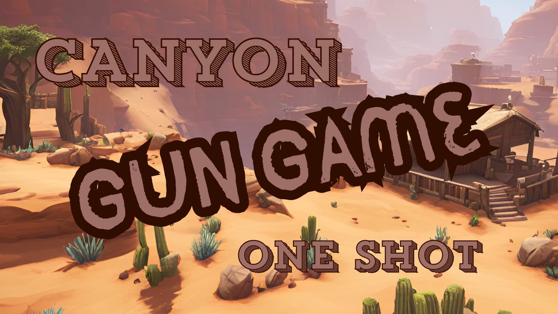 Canyon GUN GAME - One Shot 1189-8885-9659 من ابتكار swampy167 - Fortnite