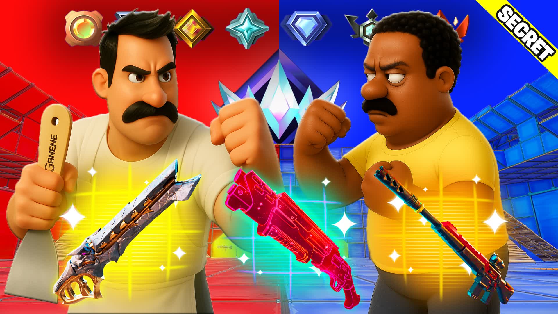 BOB HANK VS CLEVELAND RED VS BLUE🔴🔵 2986-9039-1371 by amazingmaps ...