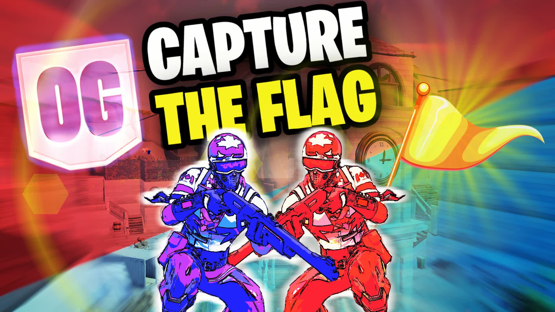 OG 🦾CAPTURE THE FLAG🦾 1203-5694-0399 by f8_zuqa - Fortnite Creative Map ...