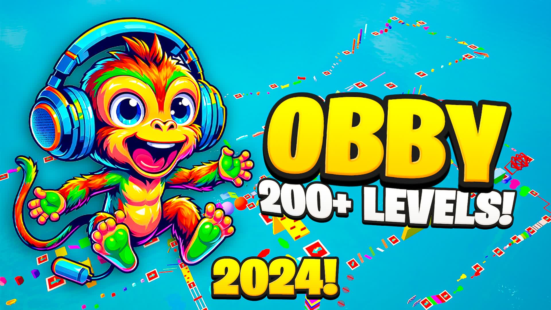 EASY 200+ LEVEL OBBY PARKOUR 7322-7148-8866 من ابتكار jurdy - Fortnite