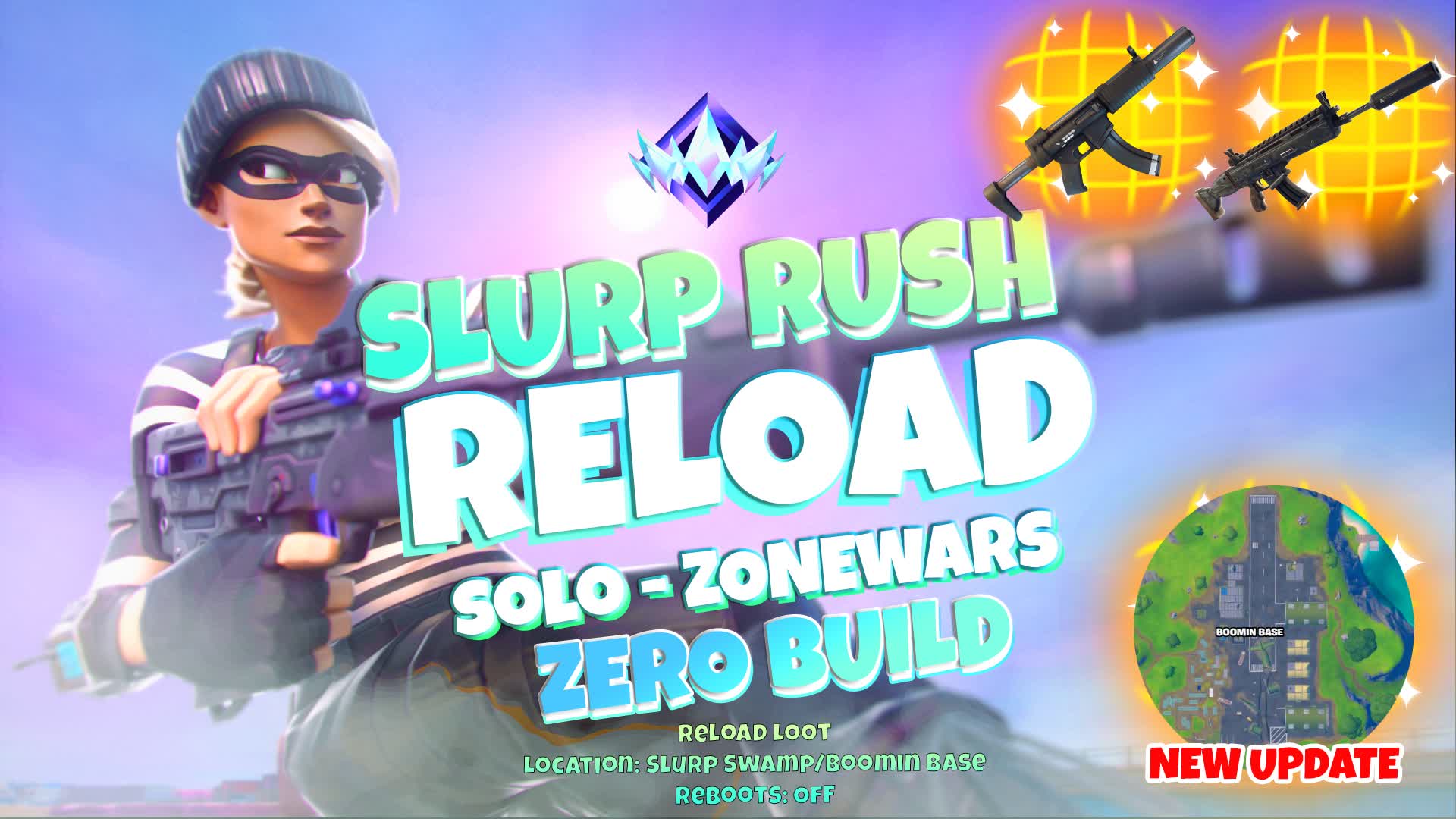 Slurp Rush: Reload Zonewars 🔃ZB 8222-5633-2868 by itsimk - Fortnite